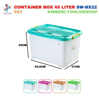 Jual Box Container 45 Liter Original Murah - Harga Diskon Desember 2022 ...