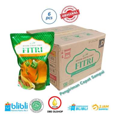 Promo Fitri Minyak Goreng [1800 mL/6 Pouch] di Seller DBS OLSHOP - Kab ...