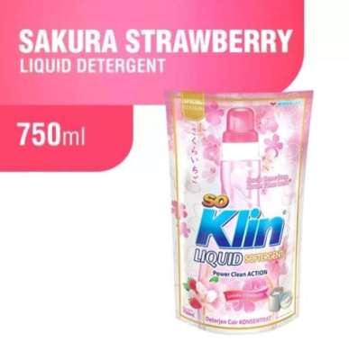 Jual So Klin Sakura Strawberry Liquid Murah - Update Harga Grosir Hari Ini | Blibli