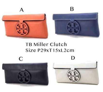 Jual Tory Burch Miller Clutch Model Terbaru & Kekinian - Harga Diskon ...