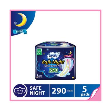 Harga Charm Safe Night Wing 29cm 5 pcs hari ini Senin, 13 Okt 2025 10.23 WIB