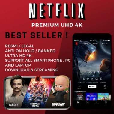 Jual Netflix Premium Sharing Private Profile Full Akun - Harga Termurah ...