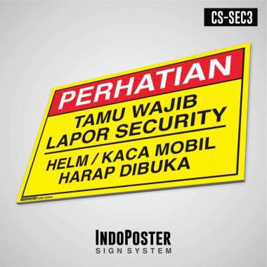 Jual Stiker Safety Sign K3 Wajib Memakai Vest Rompi Proyek Keselamatan ...