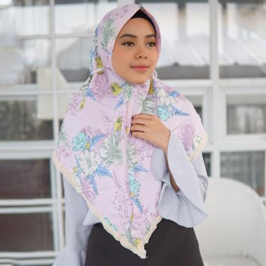 Jilbab Instan Motif Bunga Terbaru
