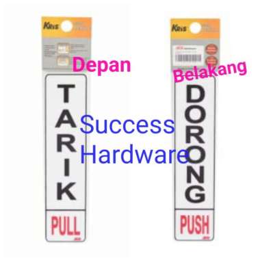 Jual Stiker Pintu Tarik Dorong Original Murah - Harga Diskon November ...