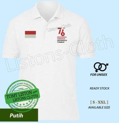 Kaos Polo Kemerdekaan Panjang 100% Asli Indonesia Juli 2023 | Blibli