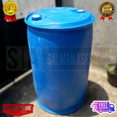Jual Drum Tong 100 Liter. Tempat Sampah Plastik. Tong Sampah PAKAI ...