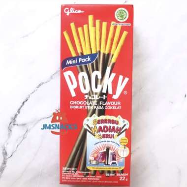 Jual Pocky Chocolate Wafer [12 gr /Sachet] di Seller JMSNACKS - Kota ...