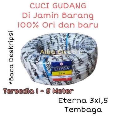 Jual Kabel Eterna Putih 100 Meter Original Murah - Harga Diskon Desember 2022 | Blibli.com