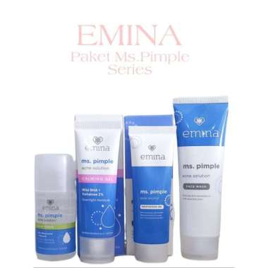 Jual 1 Paket Emina Ms Pimple Acne Terbaru - Harga Promo September 2023 ...
