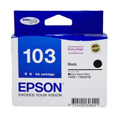 Jual Epson 103 Original Ink Cartridge Black Original Murah - Harga ...