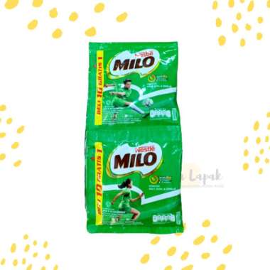 Promo Milo Sachet 22gr Susu Bubuk Coklat Renteng isi 10 + 1 di Seller ...