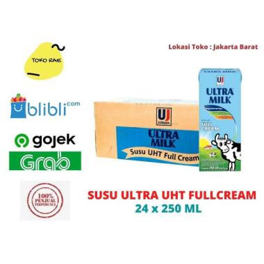 Jual Susu Uht 250 Ml Full Cream Ultra Terbaru - Harga Promo Juli 2023 | Blibli