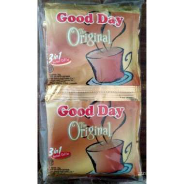 Harga Good Day Instant Coffee 3 in 1 The Original 20 gr X 10 sachet ...