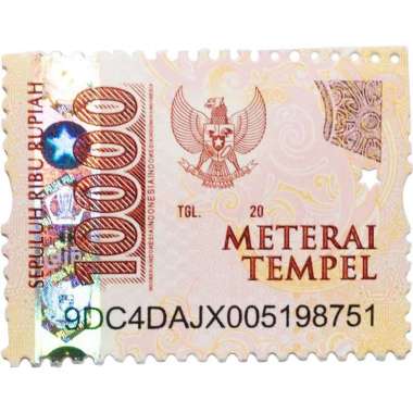 Jual Pusat Materai 10000 Original Murah - Harga Diskon Maret 2023 ...