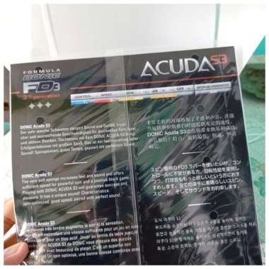 Jual Karet Donic Acuda S3 Original Terbaru - Harga Promo Murah Maret ...