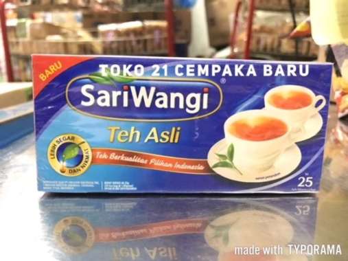 Jual Teh Sariwangi Teh Asli Isi 25 Terbaru - Harga Promo Oktober 2023 ... Jual Teh Sariwangi Teh Asli Isi 25 Terbaru - Harga Promo Oktober 2023 ...