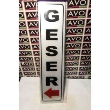 Jual Signage Pintu Geser Original Murah - Harga Diskon Desember 2022 ...