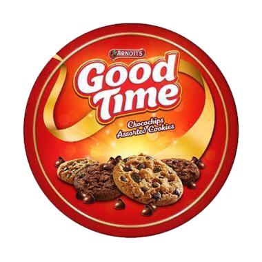 Harga Good Time Chocochips Assorted Cookies Tin 277 gr hari ini Sabtu ...