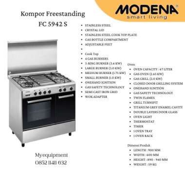 Jual Modena Freestanding Fc S Juni 2022 Berkualitas, Tahan Lama ...