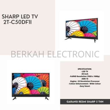 Jual Tv Sharp 50 Df1 I Original, Murah & Diskon Desember 2022 | Blibli