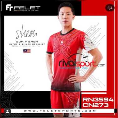 Jual Felet Kaos Badminton Original Terbaru - Harga Promo Murah November ...