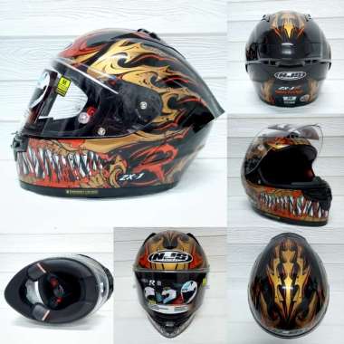 Jual Helm Njs Zx1 Full Face Hitam Glossy Terbaru Dengan Harga Termurah ...