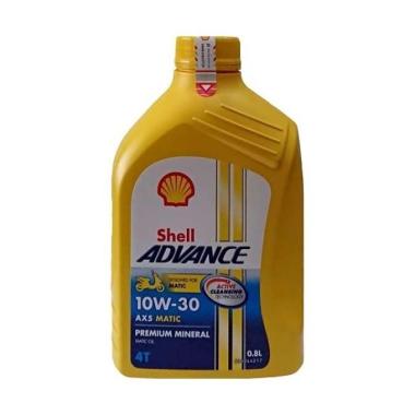 Jual Shell Advance AX5 10W-30 Special Edition Oli Pelumas Motor Matic ...