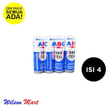 Jual ABC Baterai Biru R-6 [4's/1 box] di Seller Toko Fitriah - Kota ...