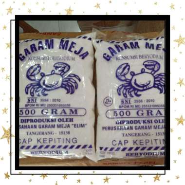 Jual Garam Meja Cap Kepiting Termurah - Harga Grosir Terupdate Hari Ini ...