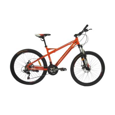 DISKON Pacific Aviator 1.0 Sepeda Gunung - Orange [26 Inch]