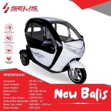 Jual Motor Listrik Selis Roda 3 Terbaru Dengan Harga Termurah Di 2023 | Blibli