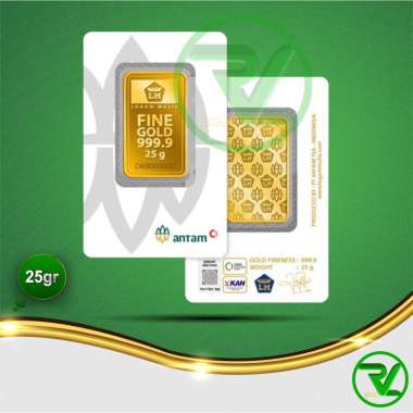 Jual Emas Antam 25 Gram 2023 Terbaru - Harga Promo April 2023 | Blibli