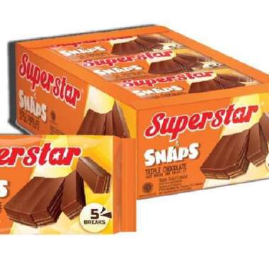 Jual Wafer Coklat Superstar Snaps 1 Termurah - Harga Grosir Terupdate ...