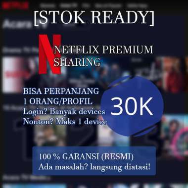 Netflix Premium - Netfilx Premium Terbaru Juli 2021 | Blibli