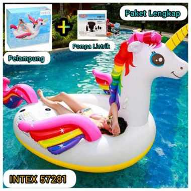 Jual Intex Mega Unicorn Ride On Original Terbaru - Harga Promo Murah ...