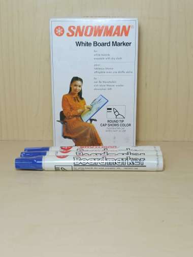 Jual Spidol Snowman Permanent 1 Box Original Murah - Harga Diskon ...