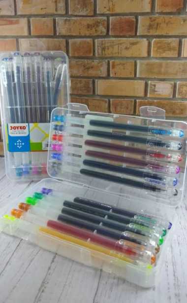 Jual Pulpen Gel Joyko Warna Ungu Original Murah Harga Diskon Desember 2022