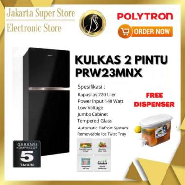 Jual Kulkas Polytron Belleza 23 Mnx Original, Murah & Diskon Januari ...