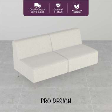 Promo Pro Design Mal Sofa Modular Sudut Fabric - Grey Diskon 28% di ...