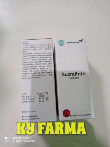 Sucralfate Combiphar Suspensi Lengkap Harga Terbaru Maret 2023 | Blibli