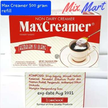 Max Creamer 500 G Gratis Ongkir 🔥 Harga Murah Juni 2026