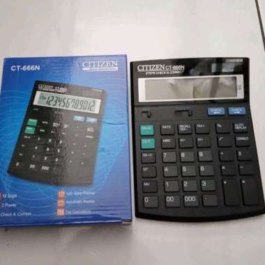 Jual Kalkulator Citizen Ct 666 N Original Harga Termurah Agustus 2023 ...