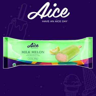Harga Aice Ice Cream Milk Melon 60 gr hari ini Minggu, 5 Feb 2023 21.34 WIB