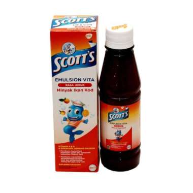 Scott S Emulsion Ikan Cod Orange Lengkap Harga Terbaru Oktober 2022 ...