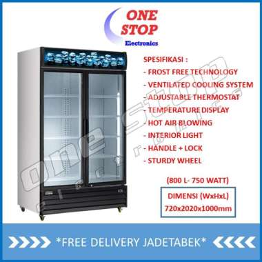 Jual Chiller 2 Pintu Modena Juni 2022 Berkualitas, Tahan Lama ...