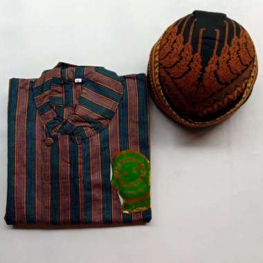 Jual Baju Lurik Dewasa Adat Jawa Model Terbaru - Harga Promo November 2022 | Blibli