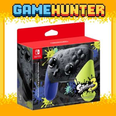 Jual Nintendo Switch Pro Controller Splatoon 3 Edition Original Harga ...