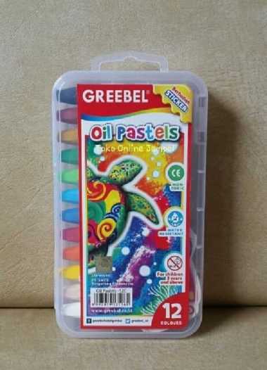 Jual Crayon Greebel 12 Warna Original Harga Termurah Juni 2024 | Blibli