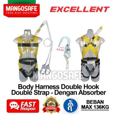 Jual Full Body Harness Double Lanyard Original Murah - Harga Diskon Desember 2022 | Blibli.com